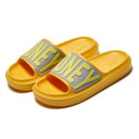 China New Summer Unisex Slide colorful letters vamp Men indoor slippers home ladies Shoes Couple Hot sale Women Flat Sandals for sale