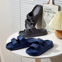 China Wholesale 2022 spring and summer new sandals simple fashion trend indoor men home shoes slides mens slippers for sale