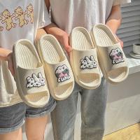 China Cute Cartoon slippers women indoor and outdoor fashion Men sandals couple Dalmatians summer home cheap ladies shoes for sale