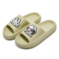 China Cute Cartoon slippers women indoor and outdoor fashion Men sandals couple Dalmatians summer home cheap ladies shoes for sale