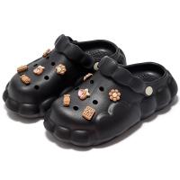 China Cute cartoon home shoes new design summer new thick sole EVA slippers indoor non-slip flat sandals for women and ladies for sale