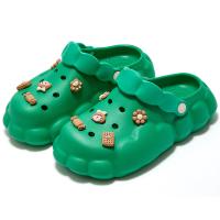 China Cute cartoon home shoes new design summer new thick sole EVA slippers indoor non-slip flat sandals for women and ladies for sale