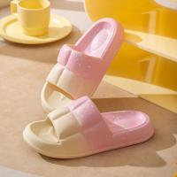 China Wholesale EVA sandals summer new product men home couple indoor color matching women slippers slides 2022 ladies shoes for sale