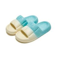 China Wholesale EVA sandals summer new product men home couple indoor color matching women slippers slides 2022 ladies shoes for sale