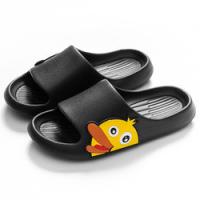 China Cartoon sandals women cute summer home indoor shoes couple non-slip household small yellow duck slippers wholesale slides for sale
