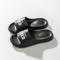 China Best selling new style custom couple sandals summer household soft-soled non-slip wear-resistant bath slippers for sale