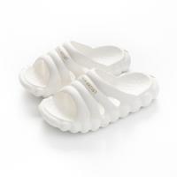 China Wholesale 2021 summer solid color couple sandals household simple cool non-slip thick-soled bathroom slippers for sale