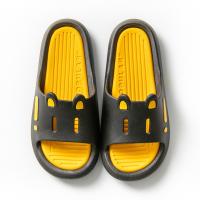 China New uppers hollow couple sandals indoor non-slip two-color bottom slippers summer fashion casual slipper dog sandals for sale