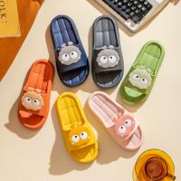China Hot sell summer cute indoor household bathroom slippers cartoon decoration soft bottom wear-resistant couple sandals for sale