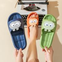 China Hot sell summer cute indoor household bathroom slippers cartoon decoration soft bottom wear-resistant couple sandals for sale