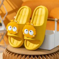China Hot sell summer cute indoor household bathroom slippers cartoon decoration soft bottom wear-resistant couple sandals for sale