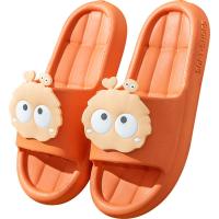 China Hot sell summer cute indoor household bathroom slippers cartoon decoration soft bottom wear-resistant couple sandals for sale