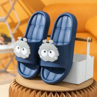 China Hot sell summer cute indoor household bathroom slippers cartoon decoration soft bottom wear-resistant couple sandals for sale