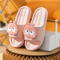 China Hot sell summer cute indoor household bathroom slippers cartoon decoration soft bottom wear-resistant couple sandals for sale