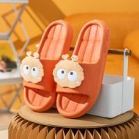 China Hot sell summer cute indoor household bathroom slippers cartoon decoration soft bottom wear-resistant couple sandals for sale