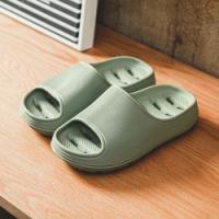 China New unisex bathroom slippers summer indoor non-slip thick-soled hollow drainage quick-drying sandals hole shoes for sale