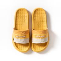 China Wholesale thick-soled slippers summer elastic soft-soled non-slip household shoes cute and comfortable couple sandals for sale