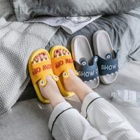 China Summer new lightweight sandals cute cartoon decoration couple slippers home non-slip wear-resistant shoes for sale