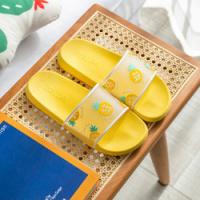 China 2021 new cute fruit pattern sandals summer ladies indoor casual slippers non-slip wear-resistant comfortable slippers for sale