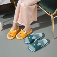 China 2021 summer cute Little elk upper couple slippers indoor thick-soled wear-resistant non-slip sandals for sale