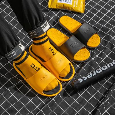China New fashion house slippers summer indoor non-slip bathroom sandals couples home casual breathable shoes for sale