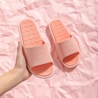 China New fashion house slippers summer indoor non-slip bathroom sandals couples home casual breathable shoes for sale