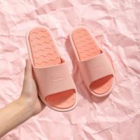China New fashion house slippers summer indoor non-slip bathroom sandals couples home casual breathable shoes for sale