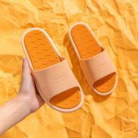 China New fashion house slippers summer indoor non-slip bathroom sandals couples home casual breathable shoes for sale