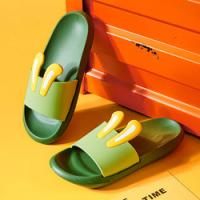 China New design fashion trend Sandals cartoon cute rabbit ears ladies soft breathable slippers summer in stock for sale
