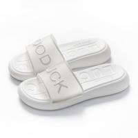 China New fashion slippers women home letters transparent design bathroom non-slip sandals summer outdoor wholesale for sale