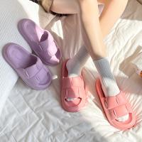 China Wholesale high quality slippers indoor home summer ladies soft bottom EVA material non-slip bathroom sandals for sale