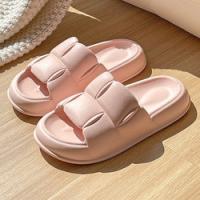 China Wholesale high quality slippers indoor home summer ladies soft bottom EVA material non-slip bathroom sandals for sale
