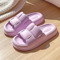 China Wholesale high quality slippers indoor home summer ladies soft bottom EVA material non-slip bathroom sandals for sale