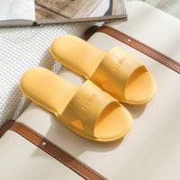 China Wholesale new style bathroom couple sandals summer convenient travel hotel folding non-slip solid color slippers for sale
