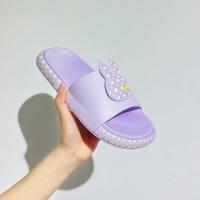 China Summer new style home indoor cute couple sandals bathroom non-slip soft bottom shock-absorbing slippers for sale