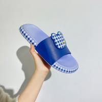 China Summer new style home indoor cute couple sandals bathroom non-slip soft bottom shock-absorbing slippers for sale