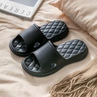 China Summer indoor couple slippers bathroom waterproof non-slip sandals simple and comfortable thick-soled slippers for sale