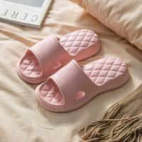 China Summer indoor couple slippers bathroom waterproof non-slip sandals simple and comfortable thick-soled slippers for sale