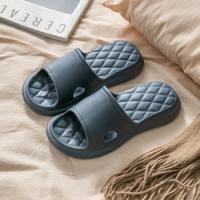 China Summer indoor couple slippers bathroom waterproof non-slip sandals simple and comfortable thick-soled slippers for sale