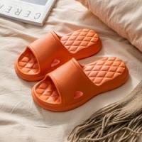China Summer indoor couple slippers bathroom waterproof non-slip sandals simple and comfortable thick-soled slippers for sale