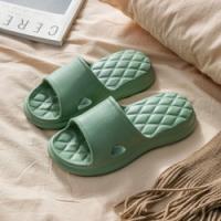 China Summer indoor couple slippers bathroom waterproof non-slip sandals simple and comfortable thick-soled slippers for sale