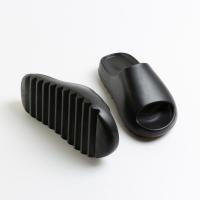 China 2021 summer thick-soled solid color waterproof sandals non-slip wear-resistant damping indoor couple shoes for sale