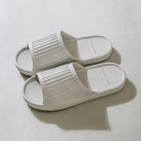 China New Design Men Comfortable EVA Non-slip Candy color High Quality Slipper women Bathroom Summer solid color Durable sandal for sale