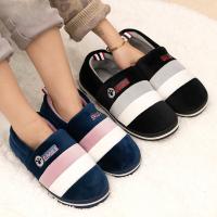 China Custom new design all-inclusive heel slippers winter warm non-slip thick bottom household shoes for men and women for sale