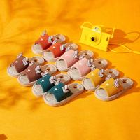 China Factory supply summer cute elk antlers cartoon children slippers comfortable home shoes for boys and girls for sale