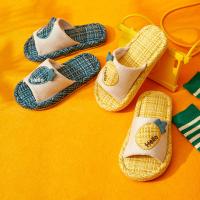 China Slippers for boys and girls summer cute fruit children home cartoon breathable slippers wholesale in stock lining shoes for sale