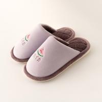 China Autumn winter children slippers for boys and girls cartoon soft bottom non-slip home cute bedroom shoes in stock for sale