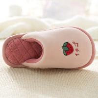 China Autumn winter children slippers for boys and girls cartoon soft bottom non-slip home cute bedroom shoes in stock for sale