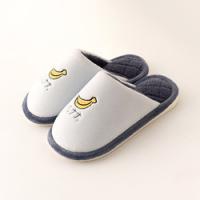 China Autumn winter children slippers for boys and girls cartoon soft bottom non-slip home cute bedroom shoes in stock for sale