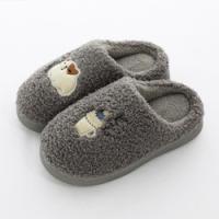 China 2021 new children cartoon Leisure rabbit slippers baby winter soft plush indoor non-slip home shoes with best price for sale